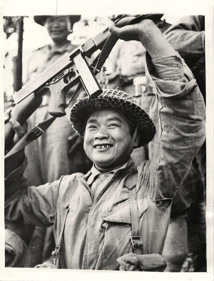 Chinese soldier smiling – Tea Guardian